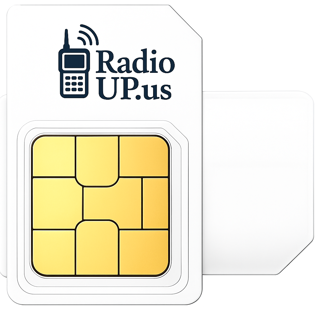 RadioUp Sim Cards (Global) (N. America) (USA) – RadioUp.us